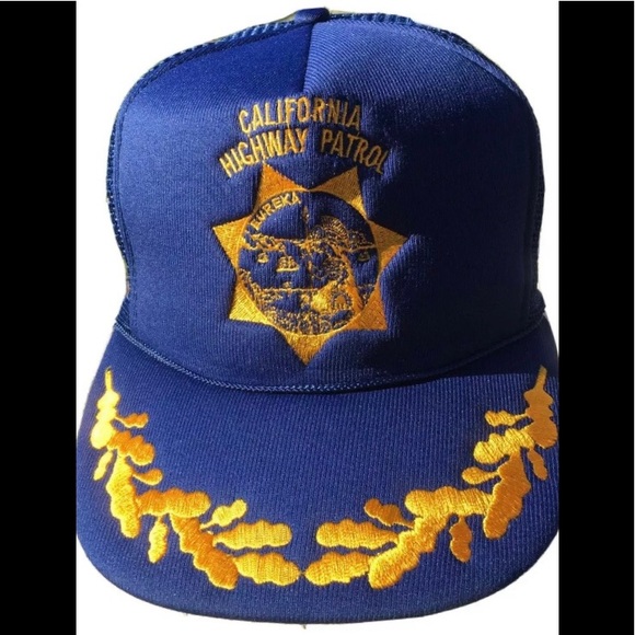 J Hats | Accessories | Rare 8s Vintage Chp Police Snapback Hat | Poshmark